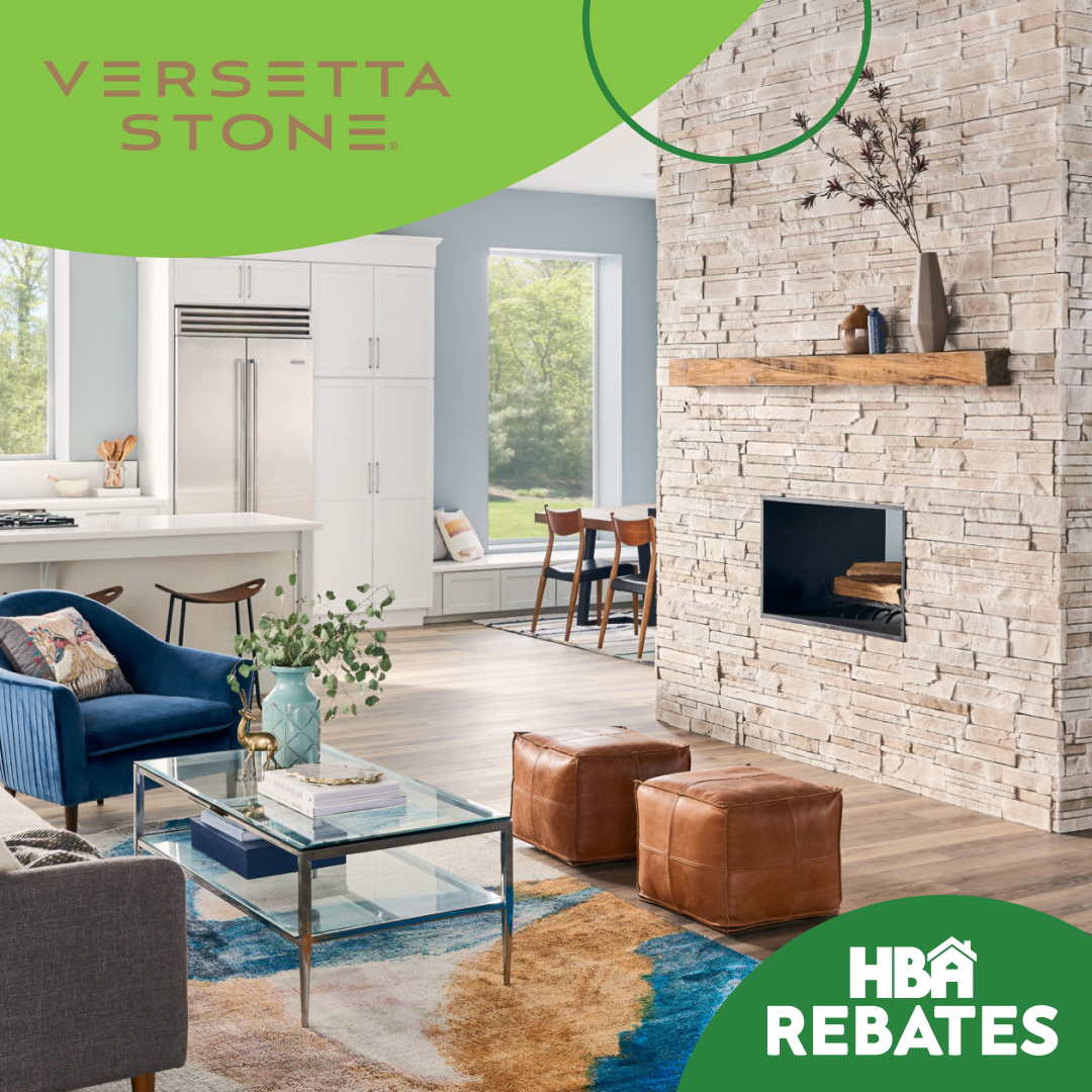Why Builders Choose Versetta Stone for New Construction Homes - HBA Rebates